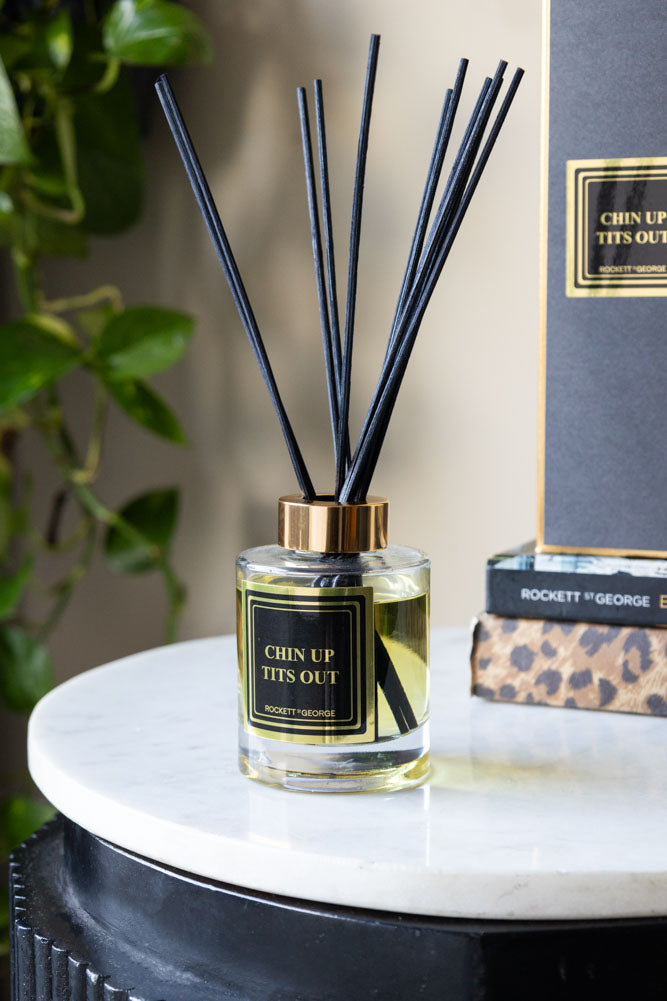 Chin Up Tits Out Reed Diffuser - 150ml | Rockett St George