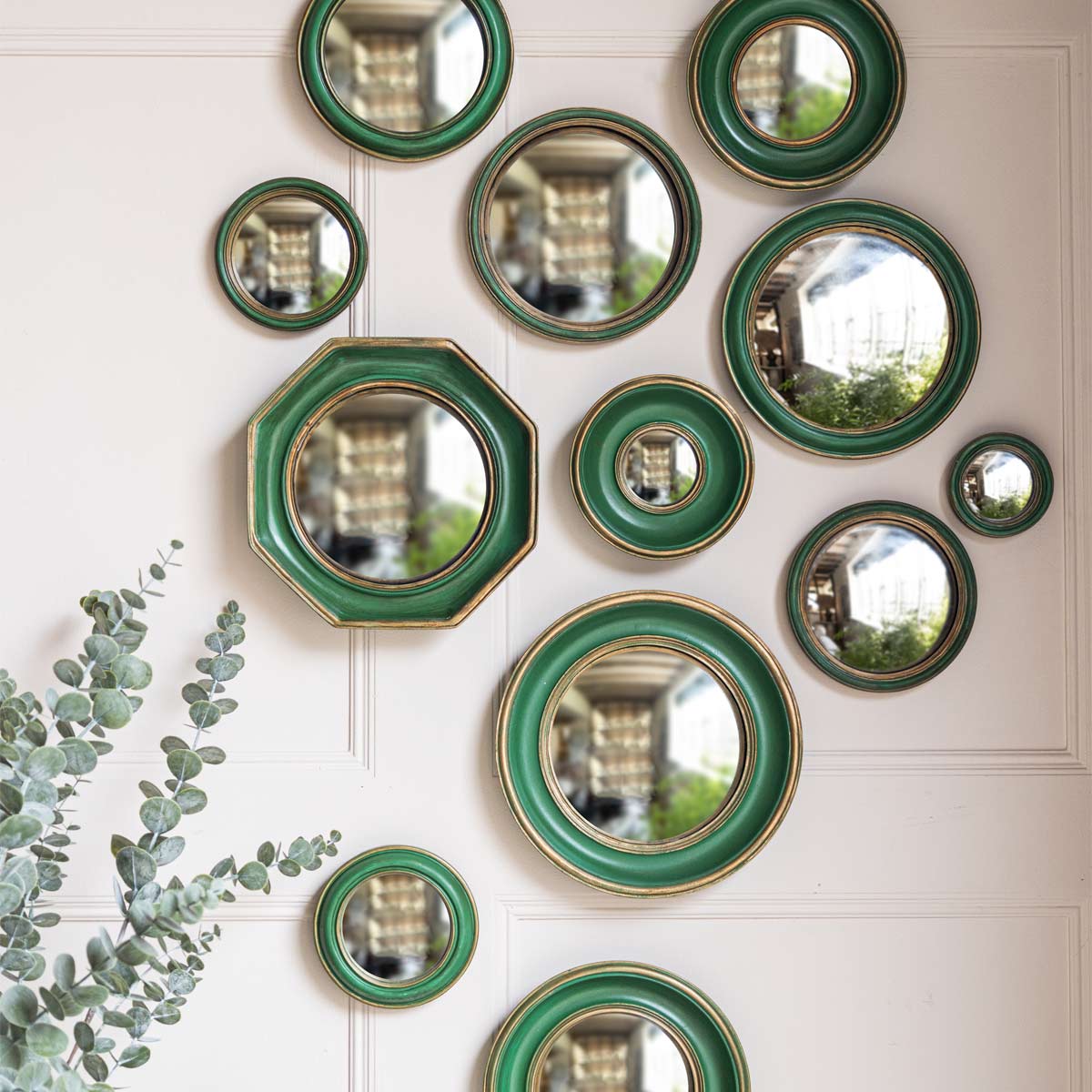 Decorative Convex Mirror Sets | Rockett St George