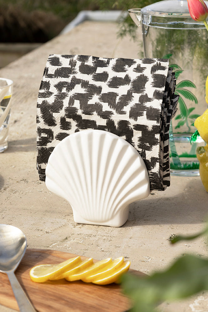 Beautiful Clam Shell Napkin Holder | Rockett St George