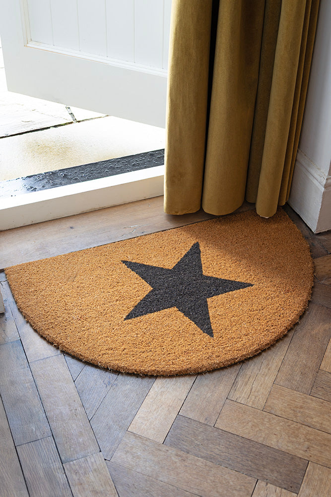 Half Moon Star Doormat | Rockett St George