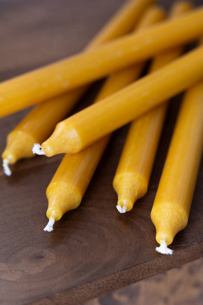 Beautiful Dinner Candle - Honey Yellow | Rockett St George