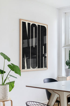 Bold Noir Art Print - Unframed | Rockett St George