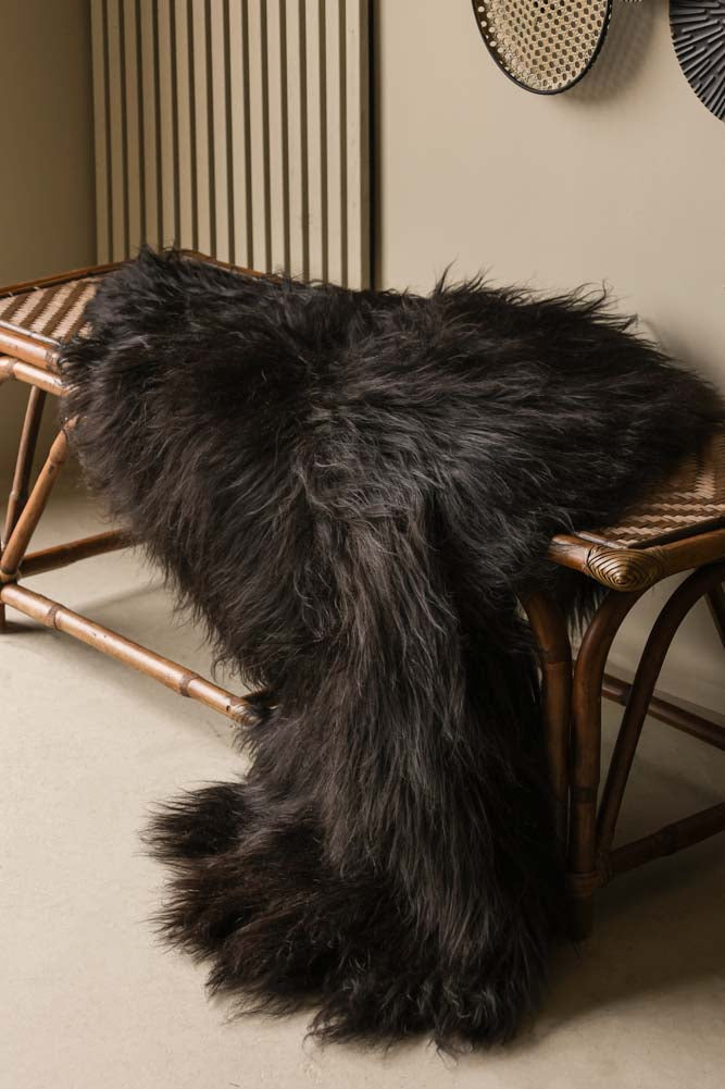 Genuine Icelandic Long Wool Sheepskin | Rockett St George