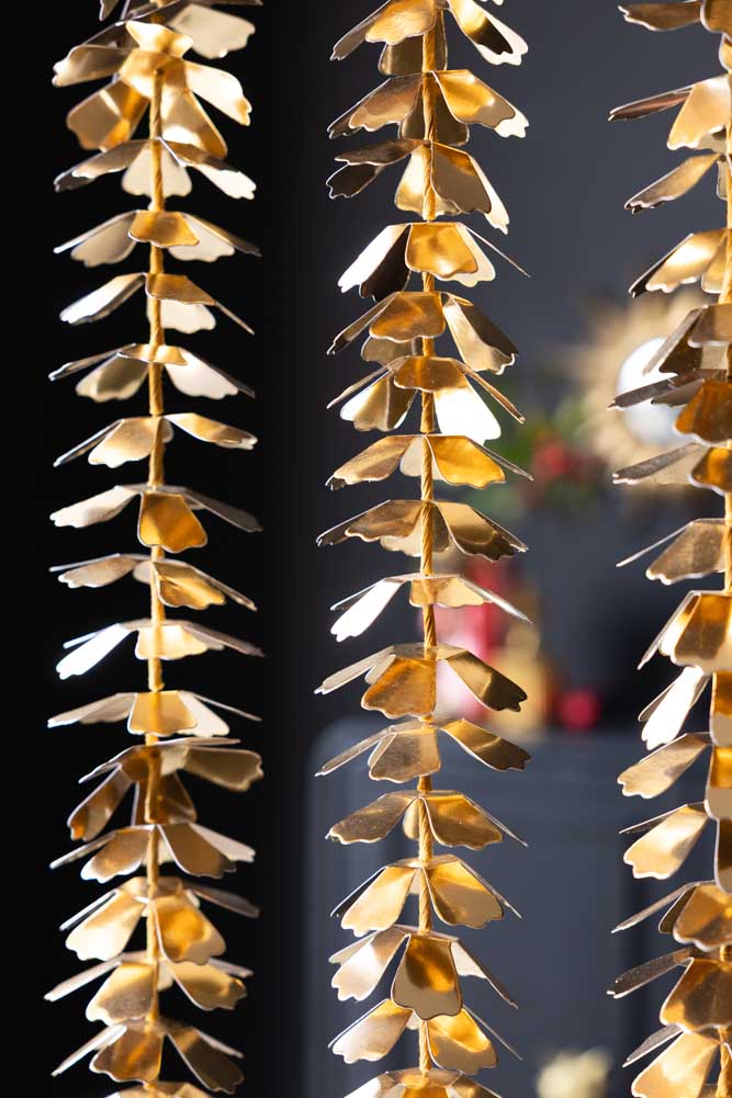 Gold Flower Paper Garland Decoration | Rockett St George