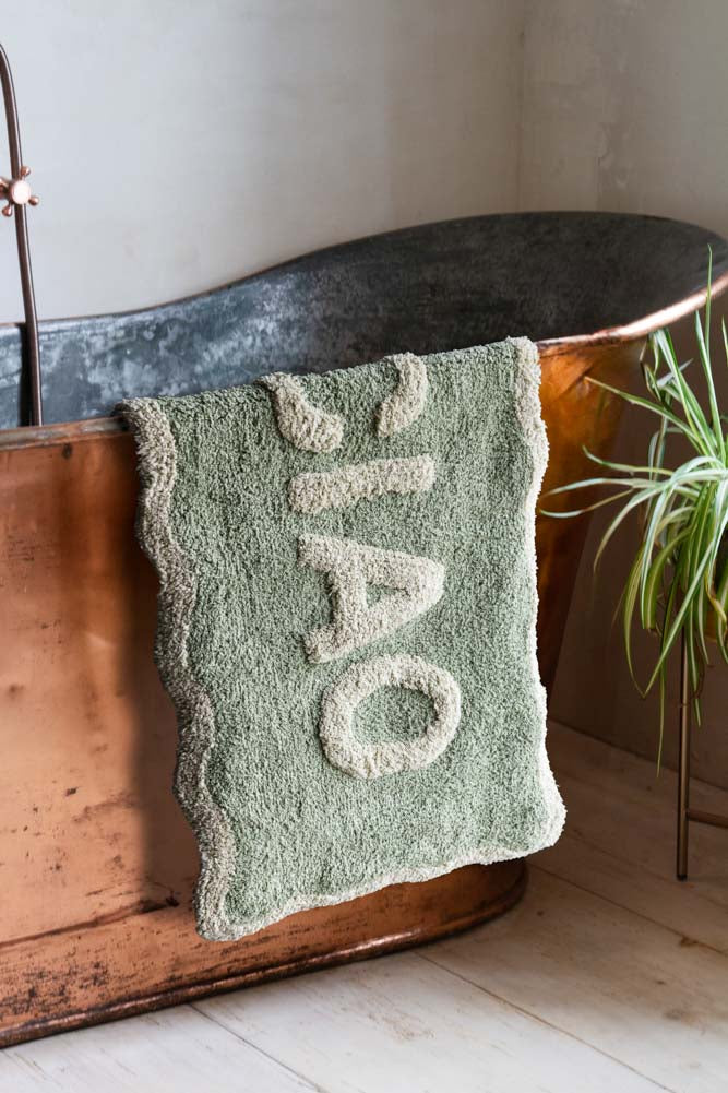 Green Ciao Bath Mat | Rockett St George