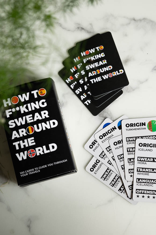 How To Swear Around the World Card Pack | Rockett St George