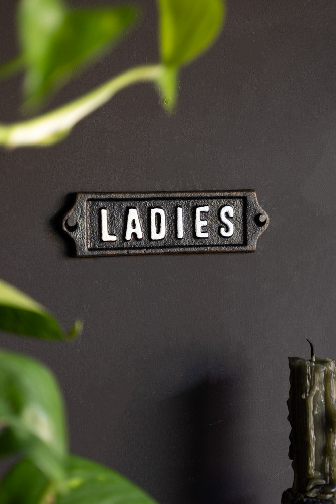 Ladies Door Hanging Sign | Rockett St George