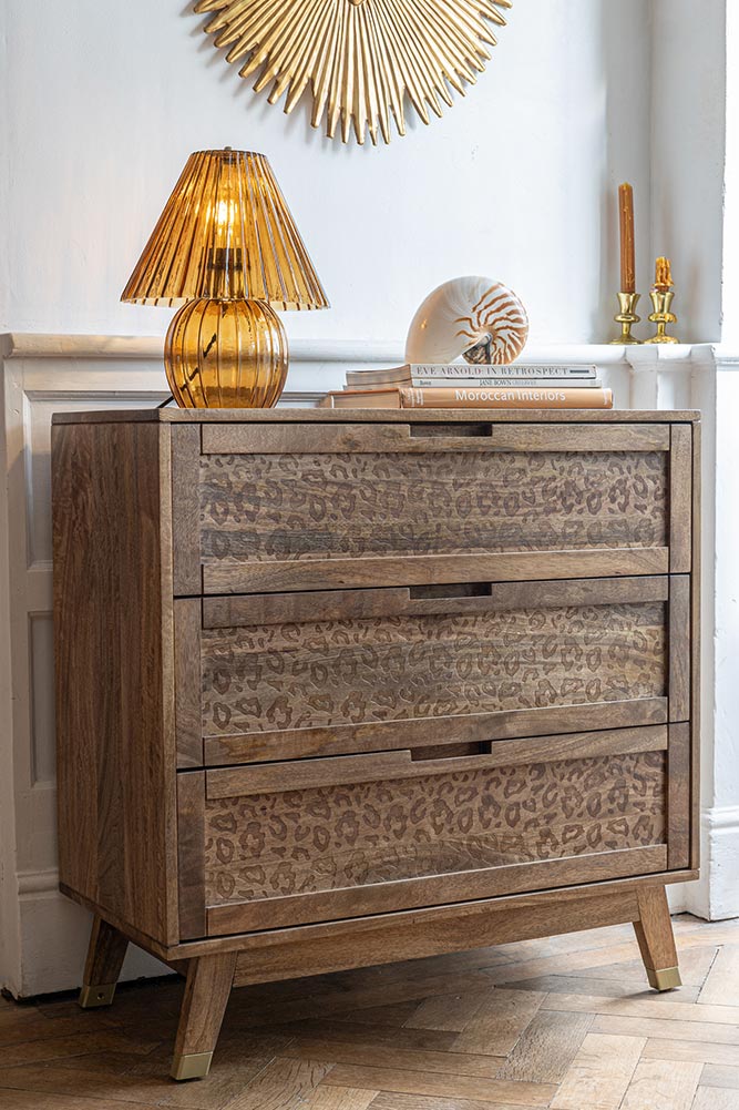 Leopard Print Chest of Drawers | Rockett St George