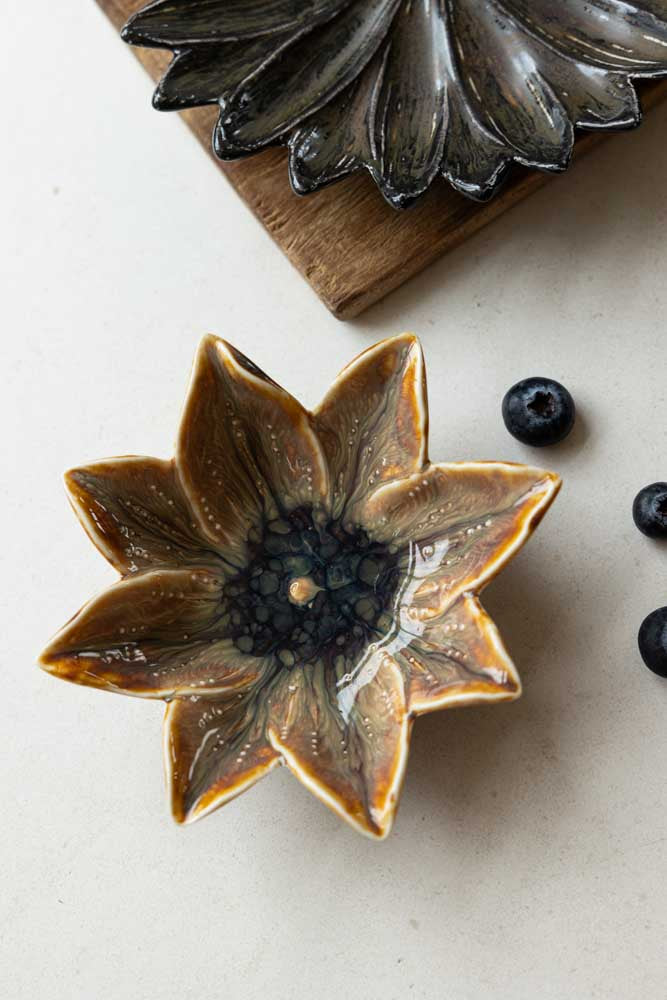 Small Lotus Flower Trinket Dish | Rockett St George