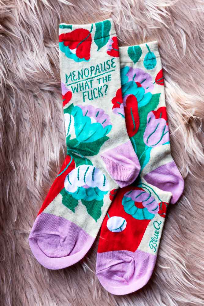 Menopause Crew Socks Rockett St George