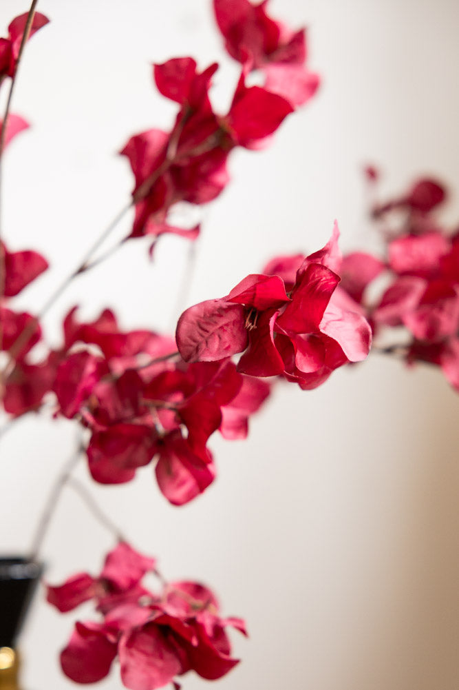 Red Ochre Beautiful Artificial Flower Stem | Rockett St George