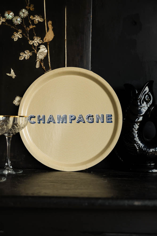 Round Champagne Tray | Rockett St George
