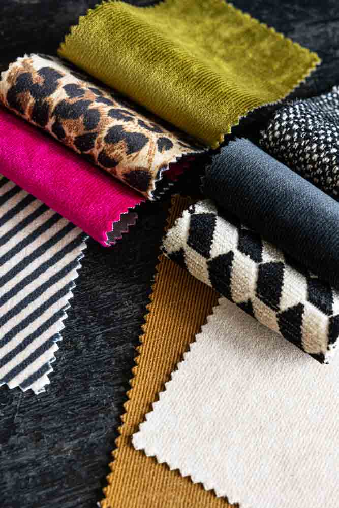 Furniture Fabric Swatches - Available in 9 Colours | Rockett St George