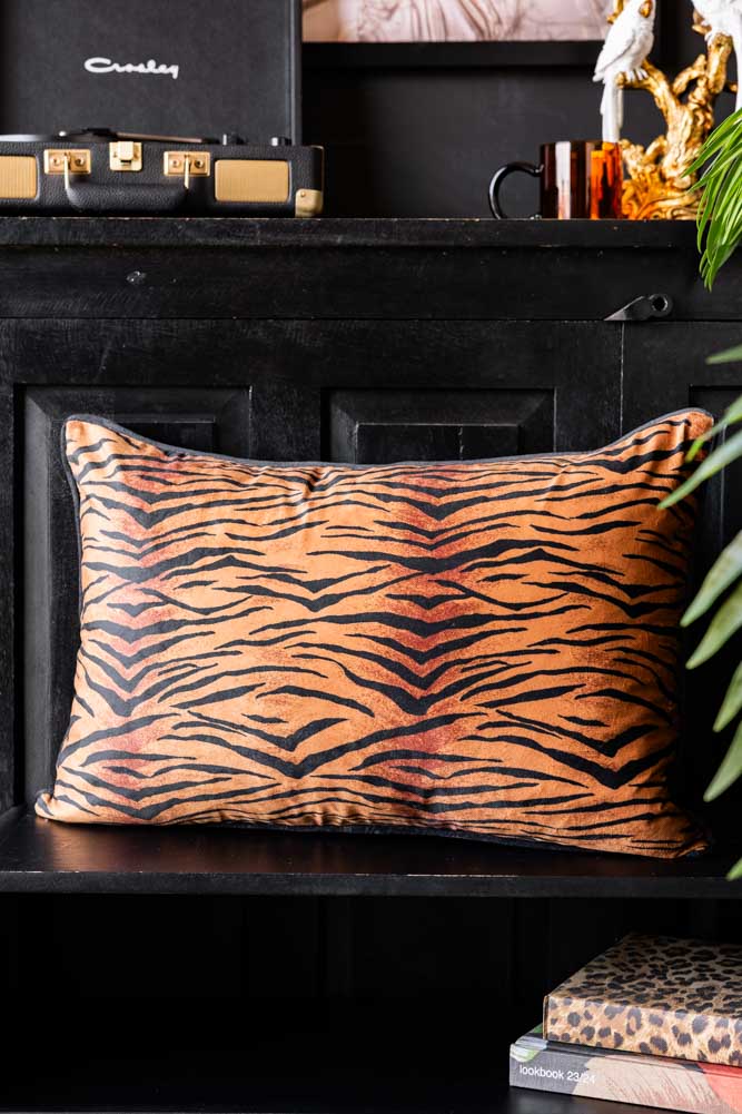 Tiger Print Cushion | Rockett St George