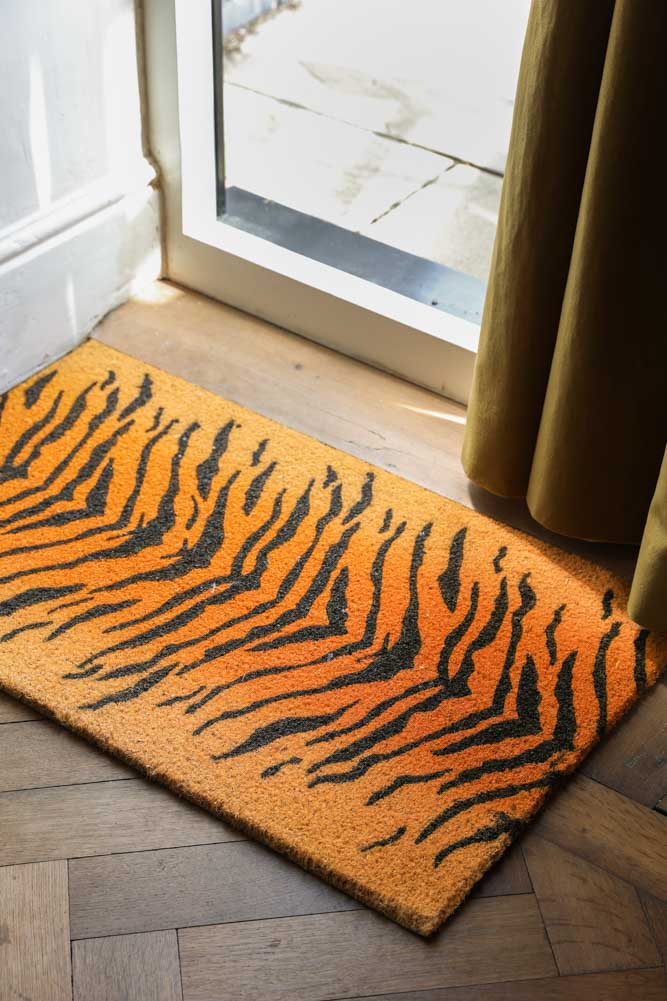 Tiger Print Doormat | Rockett St George