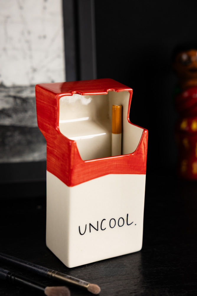 Uncool Cigarette Packet Ceramic Ornament | Rockett St George