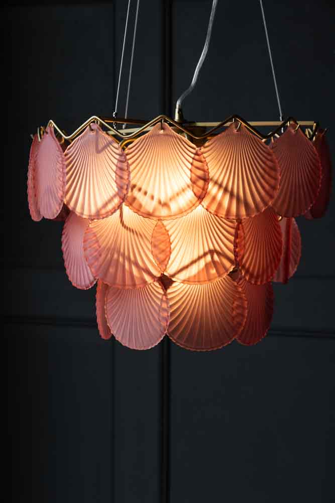 Pink Shell Pendant Light – Rockett St George