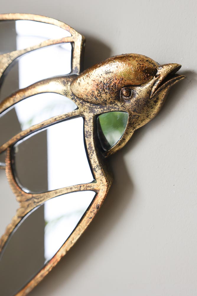 Vintage Brass Wall Decor Aitana Metal Wall Decor Antique Brass, S/3