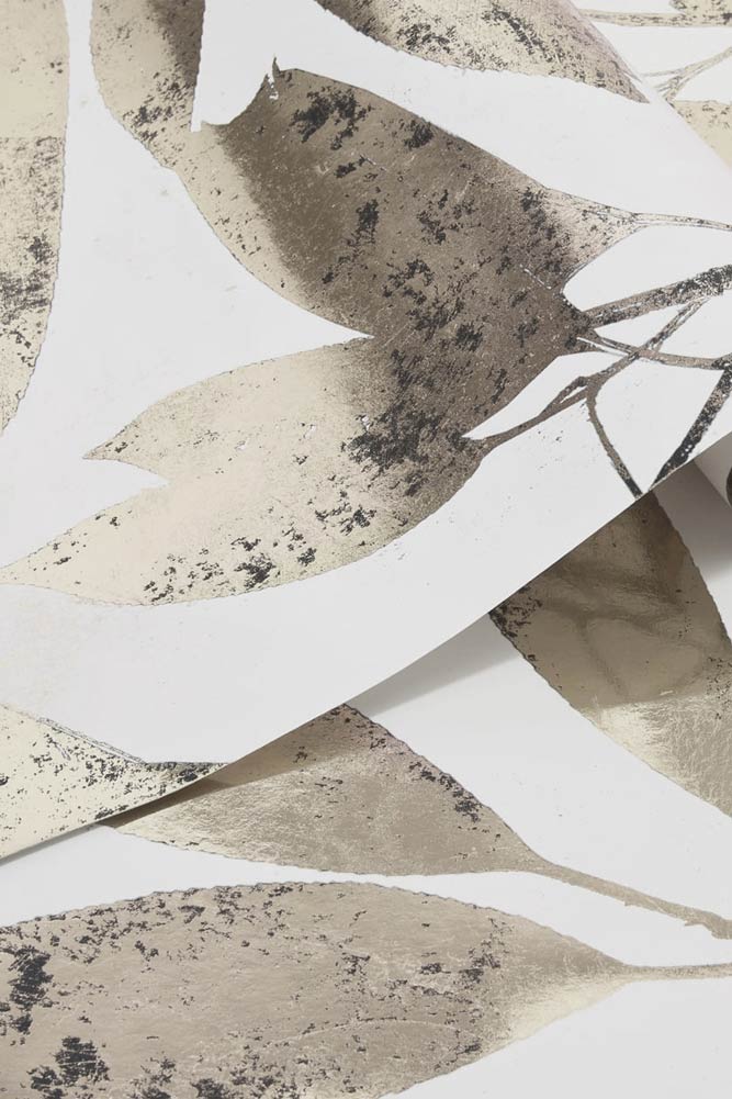 Custhom Rye Matt Gold Wallpaper | Rockett St George
