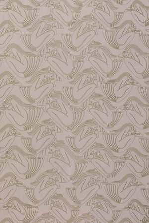Rockett St George Deco Nymph Blush Pink Wallpaper | Rockett St George