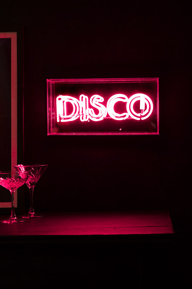 Disco Neon Light Box | Rockett St George | Rockett St George